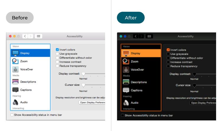 How to invert the screen colours in OSX 10.10 Yosemite | My Computer My Way