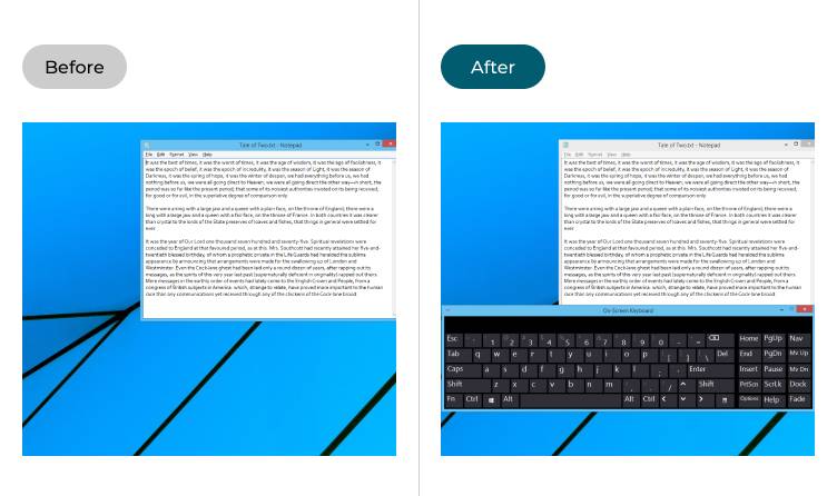 How to use the on-screen keyboard in Windows 8 | My Computer My Way
