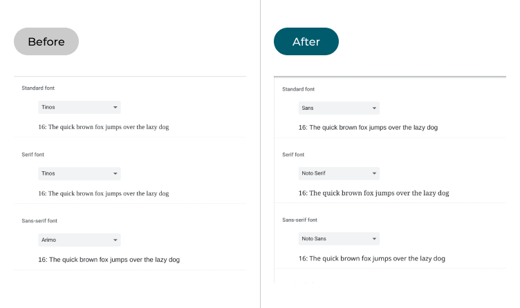 How to change the font in the Chrome web browser in Chrome OS | My ...